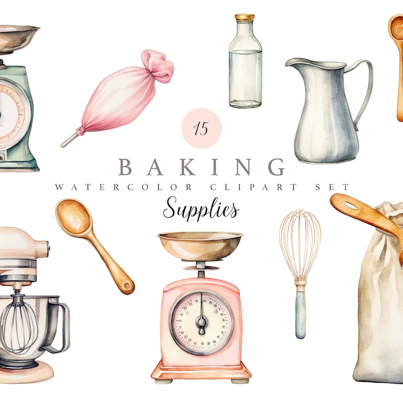 Baking Clip Art - Etsy