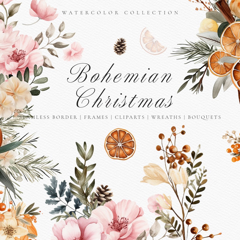 Bohemian Christmas - Etsy