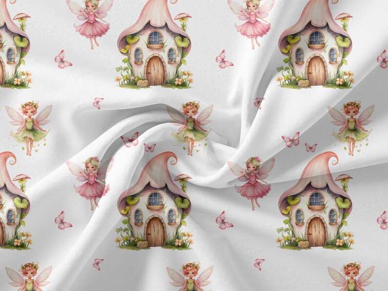 Fairy Digital Paper Set Scrapbooking Digital Background Fairy Tale ...