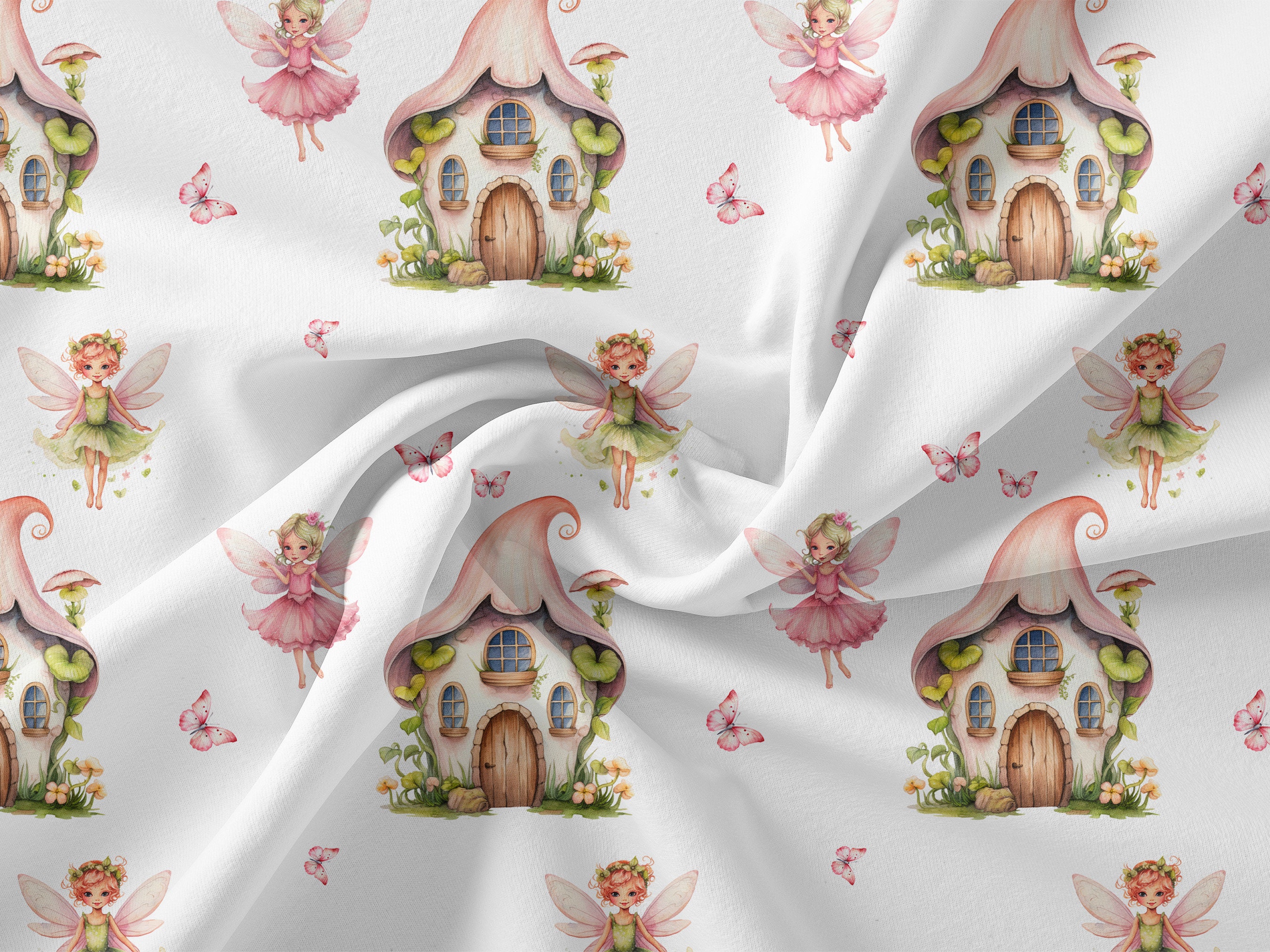 Fairy Digital Paper Set Scrapbooking Digital Background Fairy Tale ...