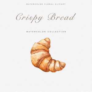 Watercolor Bakery Clipart Set for Commercial Use - Digital Download ...