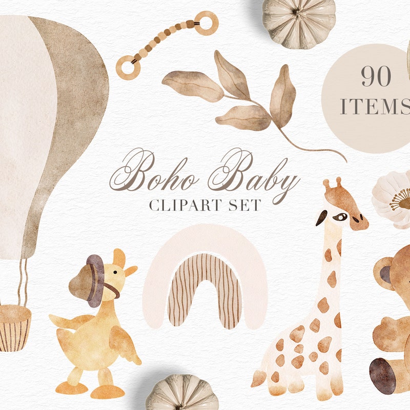 Baby Animal Clip Art - Etsy