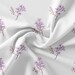 Purple Lilac Digital Paper Nursery Decor Floral Seamless Pattern ...