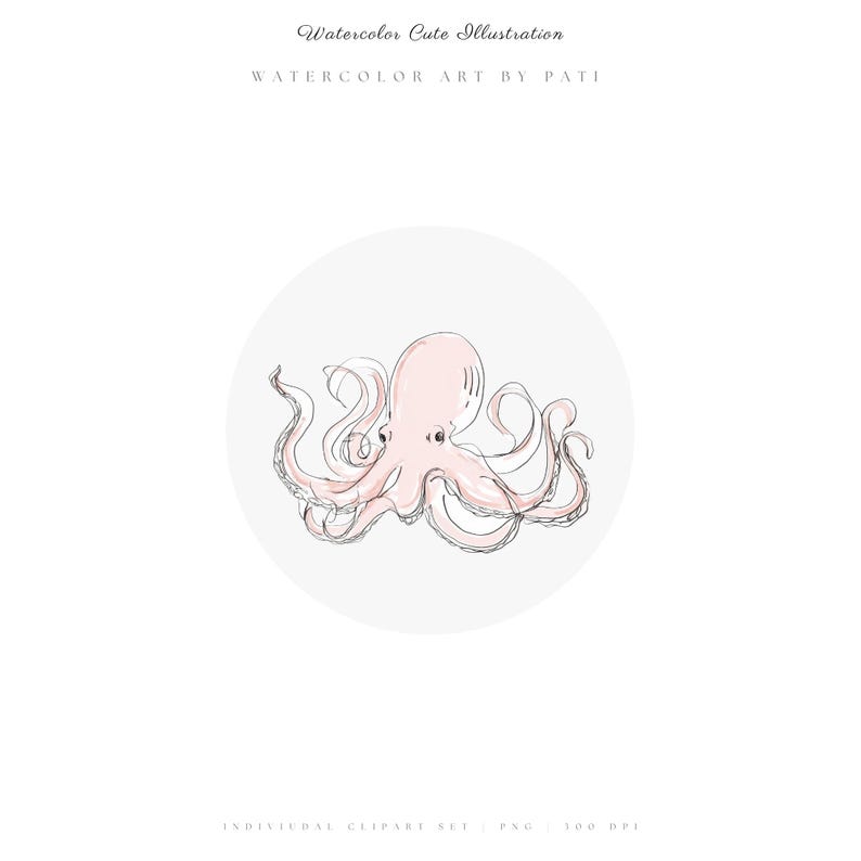 Pastel Mermaid Hand Drawn Doodles Clipart Set, Calm Ocean Pngs, Under ...