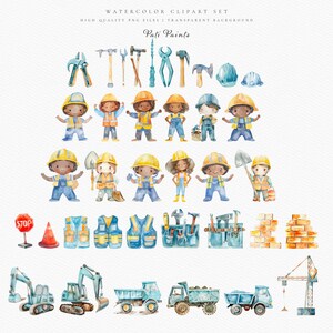 Nursery Construction Clipart Bundle - Vehicles for Kids Clipart ...