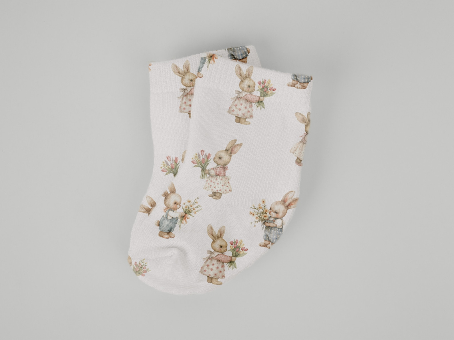 Easter Bunny Digital Paper - Easter Paper - Seamless Pattern ...