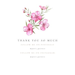 Pink Spring Flower Digital Paper - Floral Seamless Pattern - Digital ...