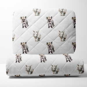 Watercolor Safari Digital Paper Set - Digital Background - Cute ...