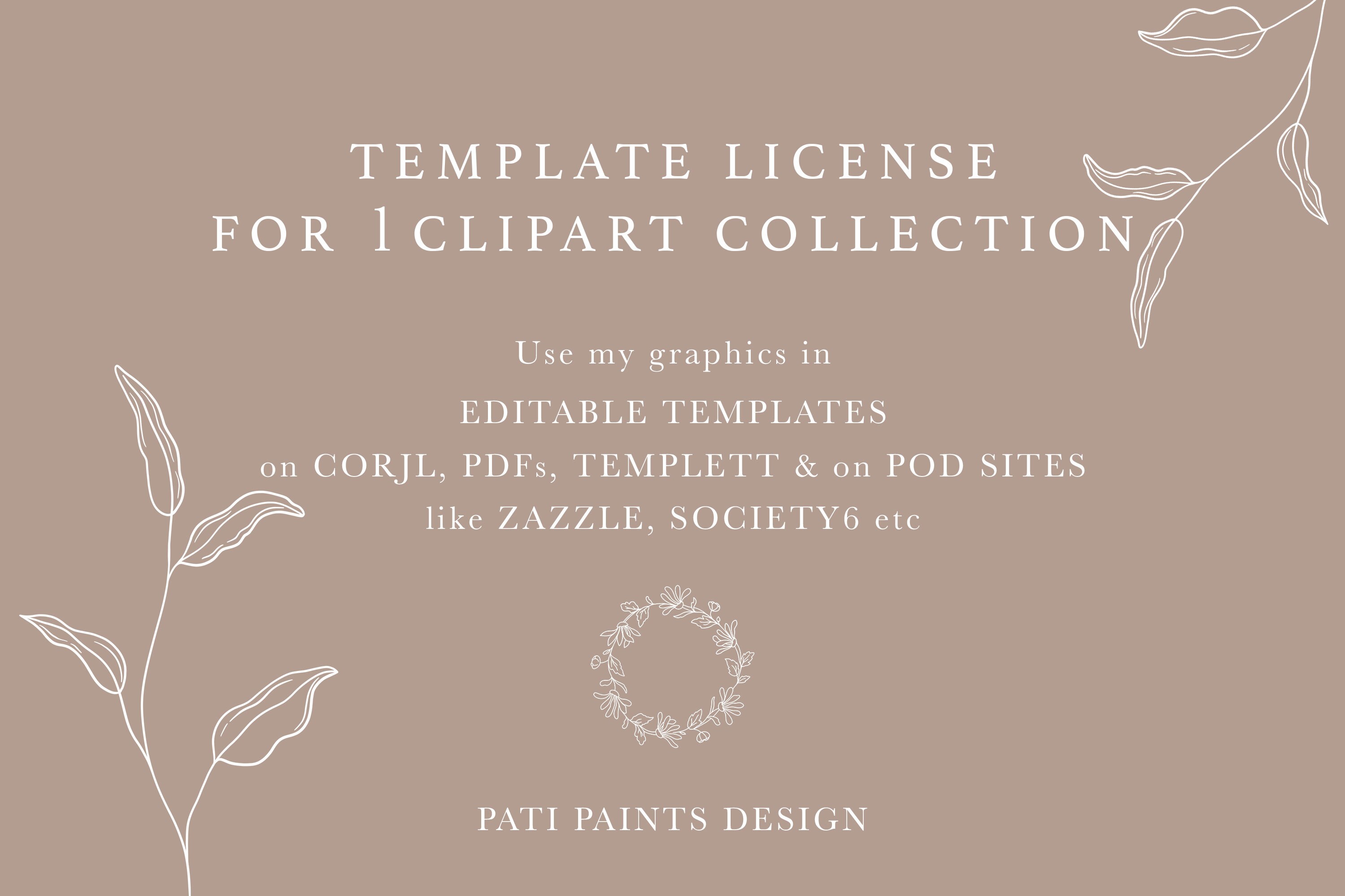 Extended License One Clipart for One Single Clipart or Clipart Set ...