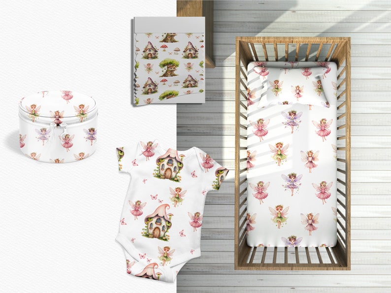 Fairy Digital Paper Set Scrapbooking Digital Background Fairy Tale ...