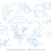 Safari Animals Digital Paper - Nursery Decor - Jungle Baby Animals ...
