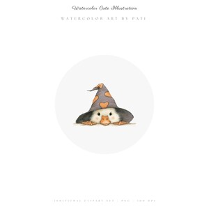 Witchy Goose Parade Halloween Clipart Set, 20 PNG Transparent Files ...