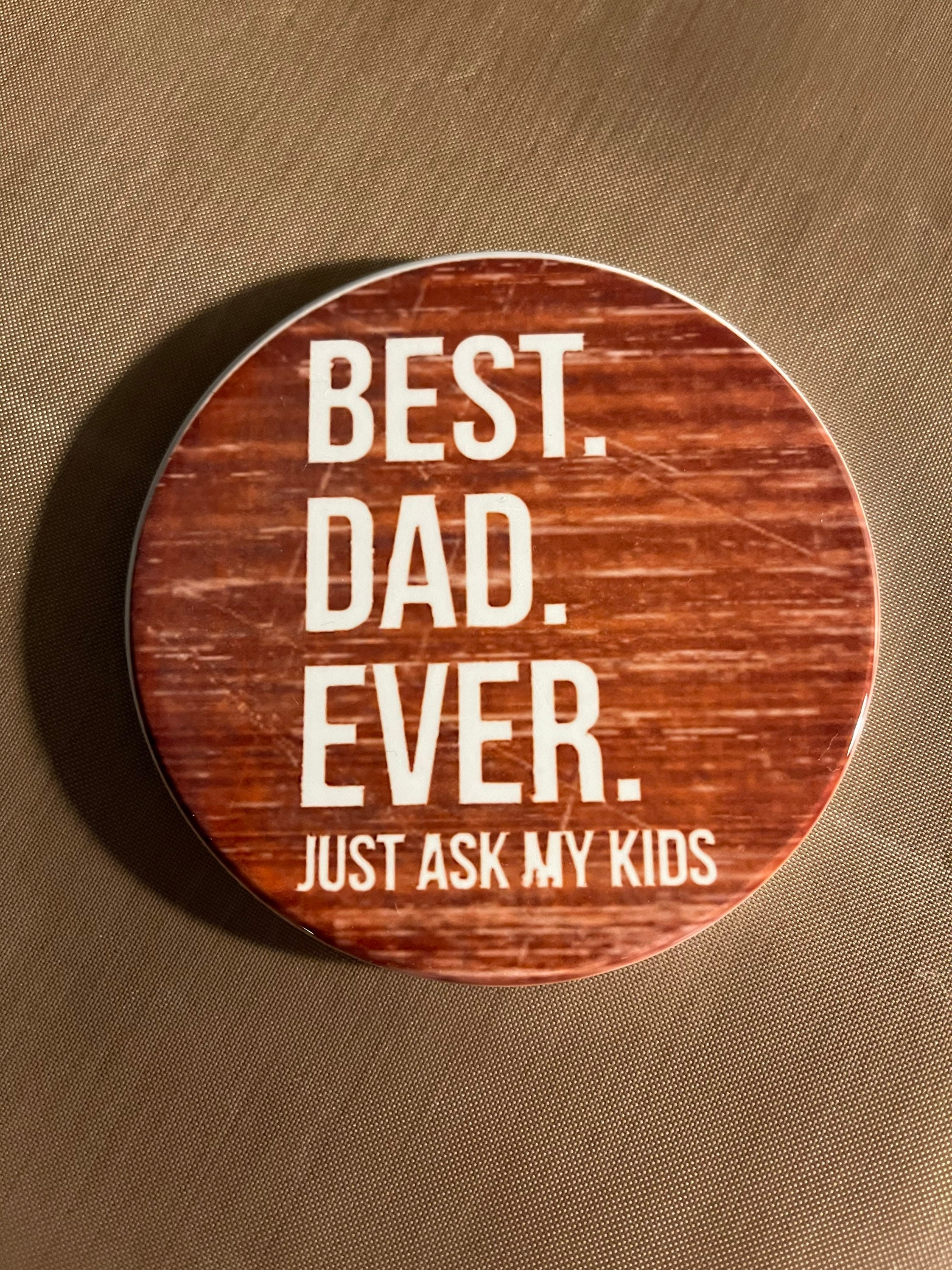 Best. Dad. Ever. Coaster | Etsy