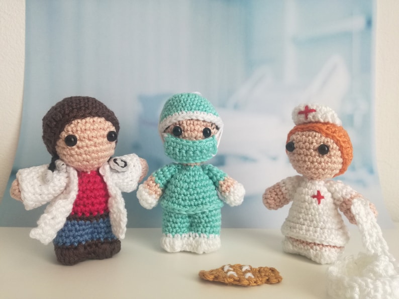 Crochet PATTERN Hospital Set - Etsy