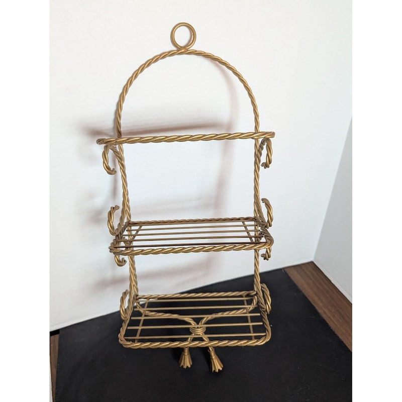 Metal Homco Wall Shelf - Etsy
