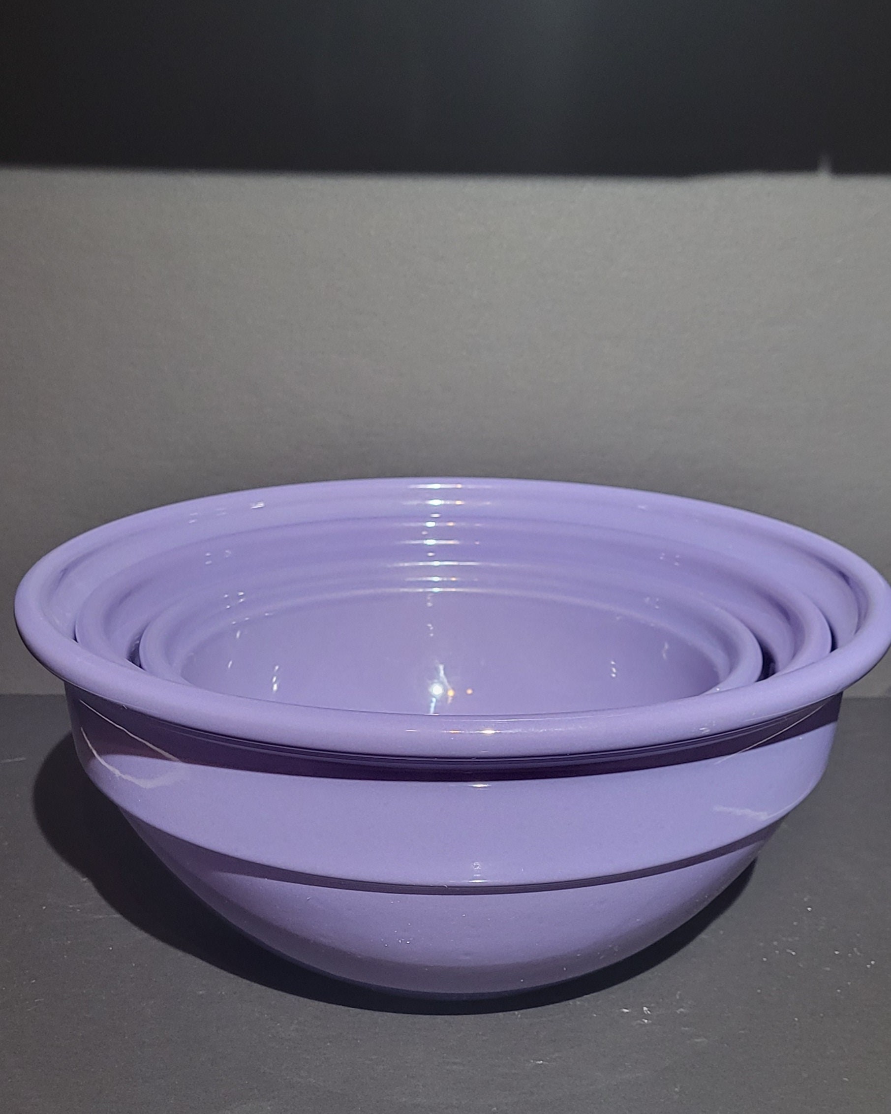 Emile Henry Stacked Mixing Bowls Set of 3 Purple Vintage - Etsy