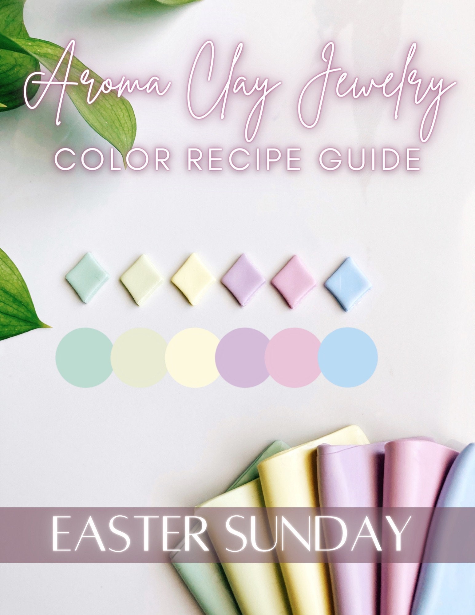 Polymer Clay Recipes for Clay Color Mixing Durable Clay Recipes Polymer ...