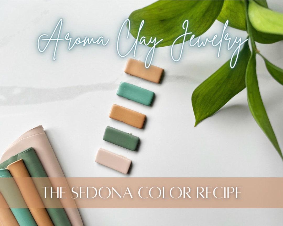 Polymer Clay Farbrezepte Die Sedona Sommerkollektion Sommerfarbpalette ...