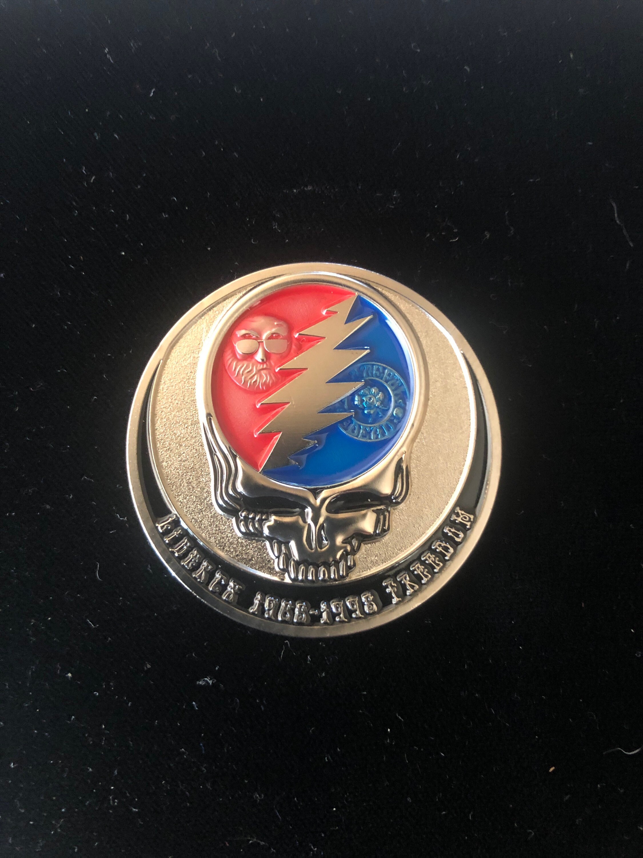 Grateful Dead Memory Coin. Grateful Dead Challenge Coin. - Etsy