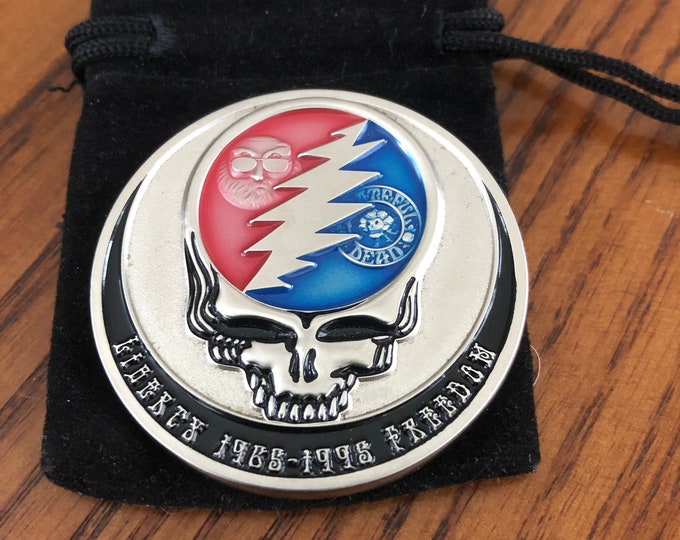 Grateful Dead Memory Coin - Etsy