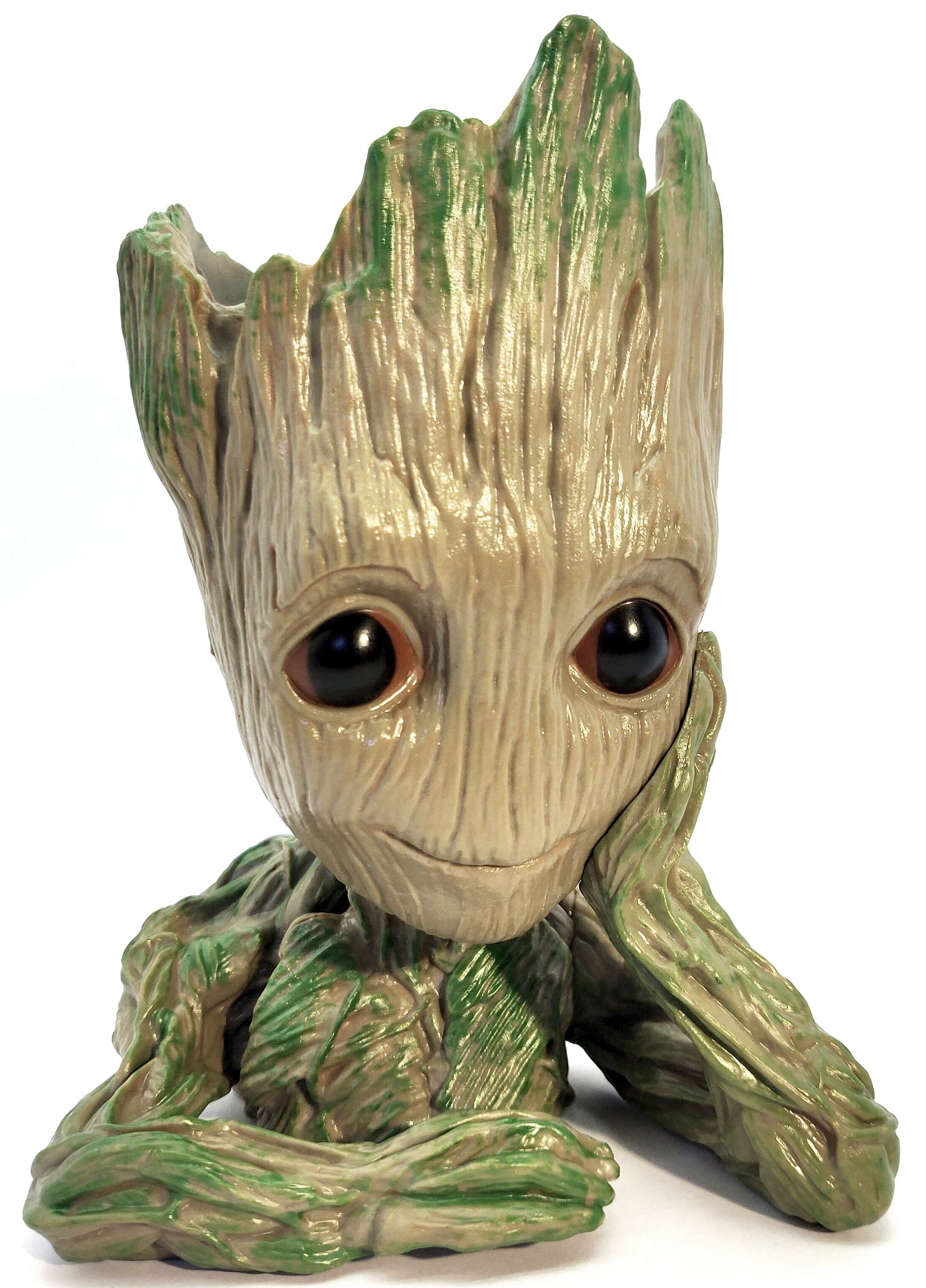 Baby Groot Tree Man Planter Vase, Flower Succulent Pot, Pen Holder for ...