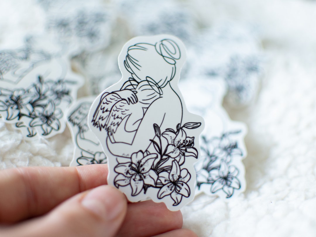 Mom and Angel Babies Sticker Miscarriage Gift Stillbirth - Etsy