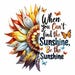 Be the Sunshine, Positive Vibes Clipart, PNG File, Transperant ...