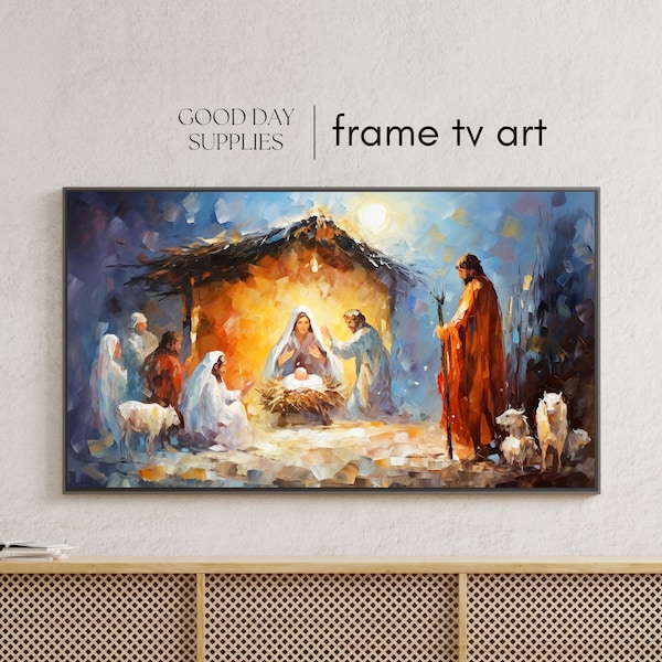 Nativity Art Print - Etsy