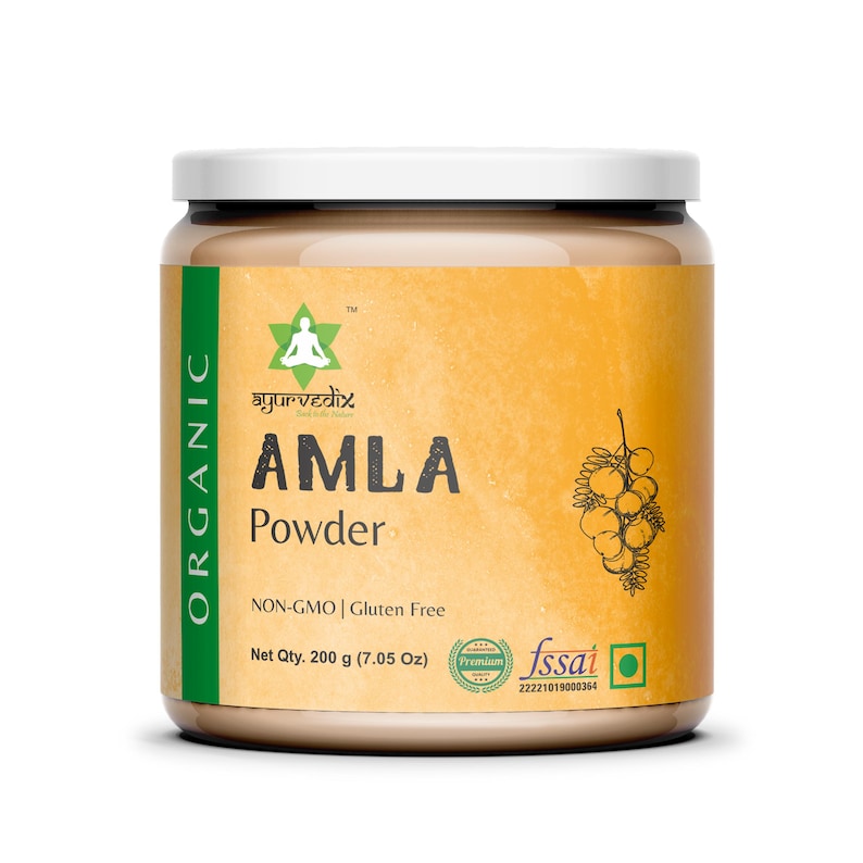 Ayurvedix Organic Amla Powder / Indian Gooseberry Powder (malanelli ...