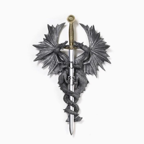 Dragon Plaque - Etsy