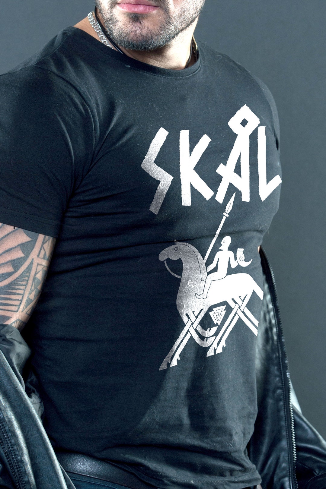 Viking Skål (cheers) T-shirt - Beer, Valhalla, Odin, Norse, Scandinavia ...