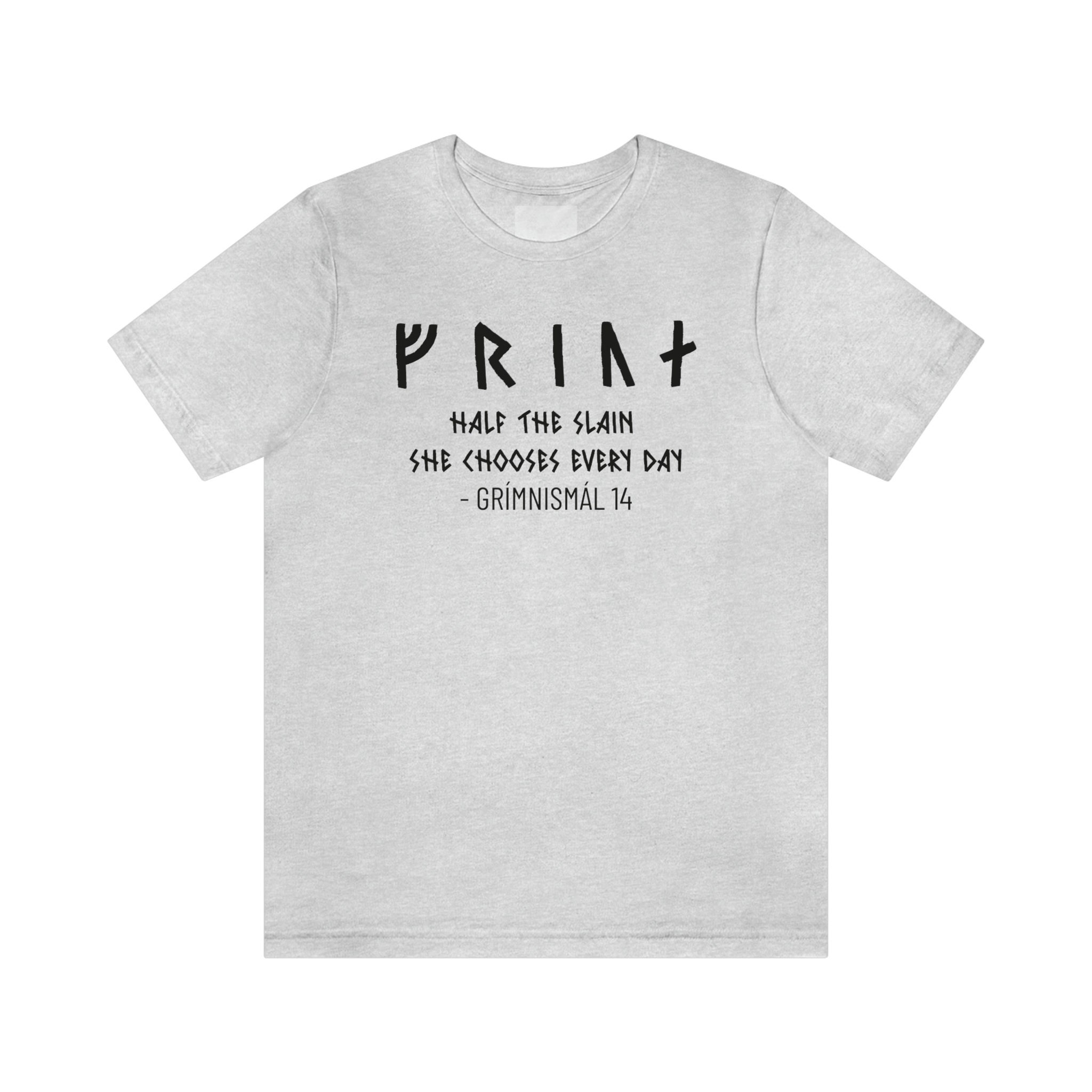 Freya T-shirt Freyja Norse Goddess, Viking Rune T-shirt, Norse T-shirt ...