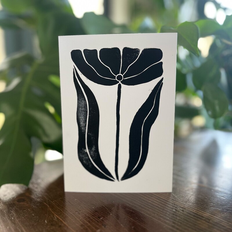 Block Print Cards - Etsy
