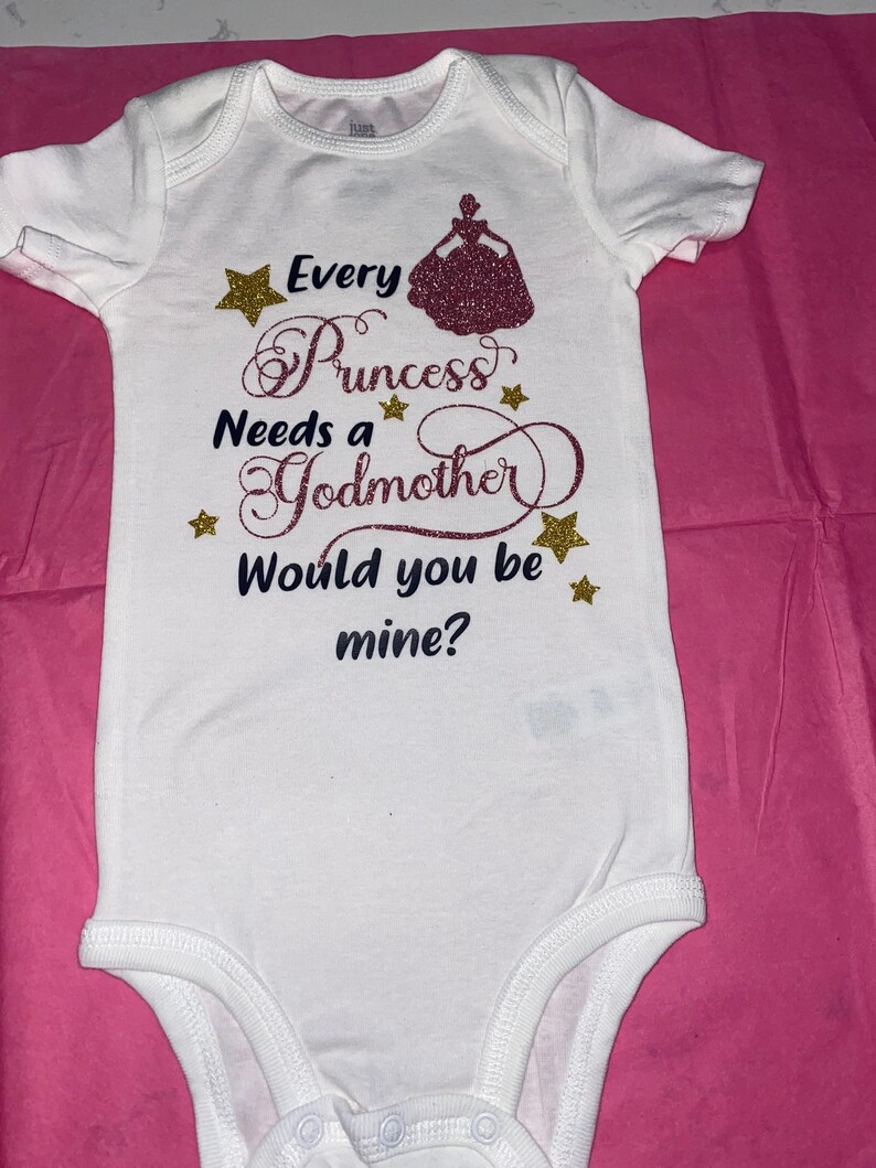 Cada princesa necesita un mono de bebé madrina/regalo de hada madrina ...