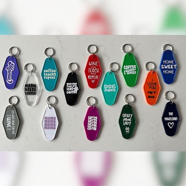 Motel Keychain - Etsy Canada