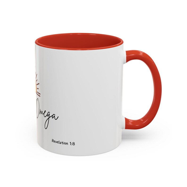Christian Coffee Mug- Alpha and Omega - Etsy