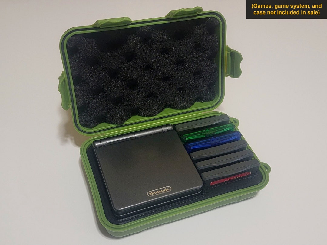 3D Printed Insert for Gameboy Advance SP and Gacha SP Mod in a ...