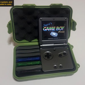 3D Printed Insert for Gameboy Advance SP and Gacha SP Mod in a ...
