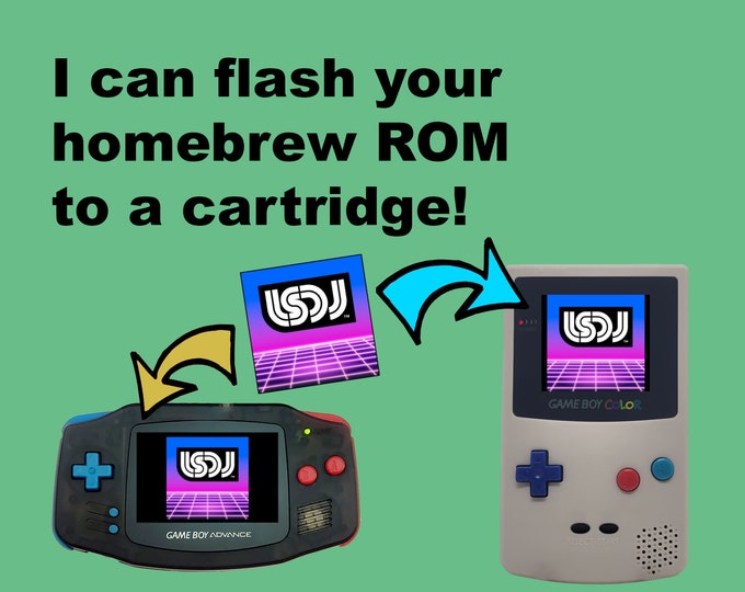 Gameboy ROM Flashing Services - Etsy