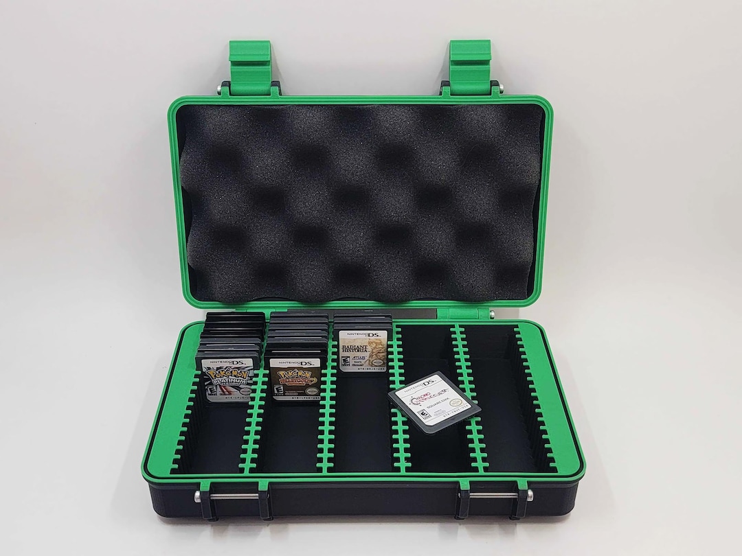 3D Printed Storage Box for 95 Nintendo DS (and 3DS) Cartridges. (fully ...