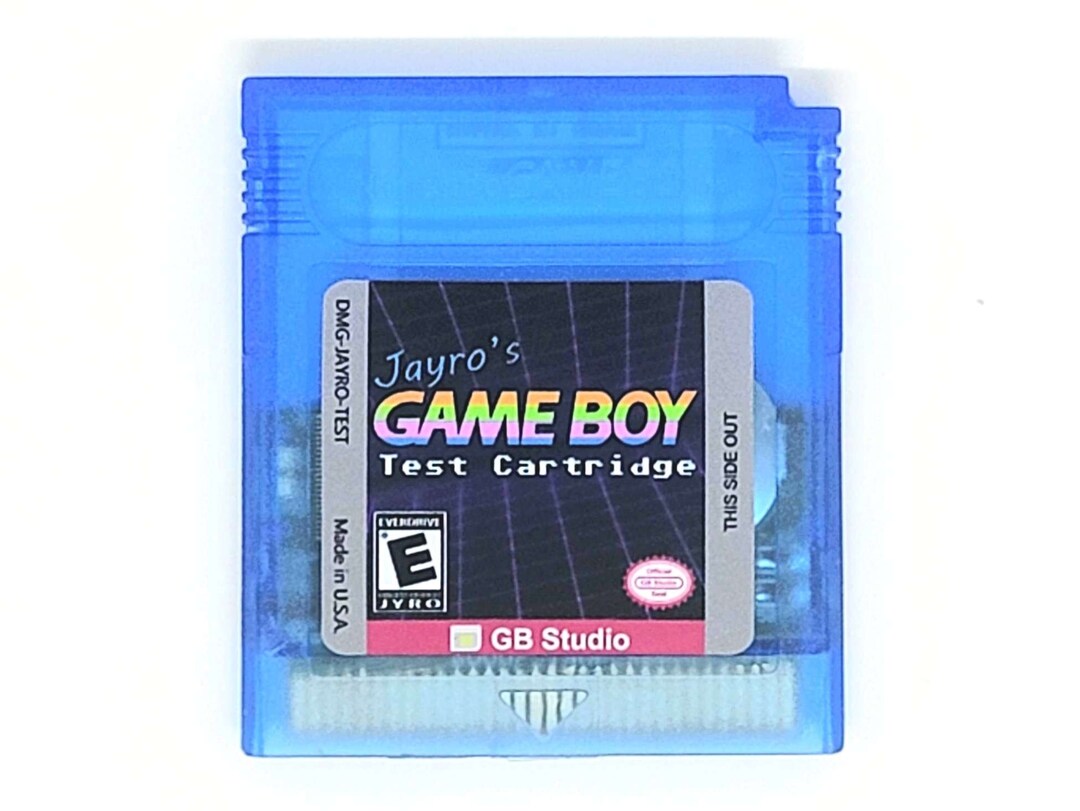 Jayros GAMEBOY™ Test Cartridge for Gameboy Color - Etsy