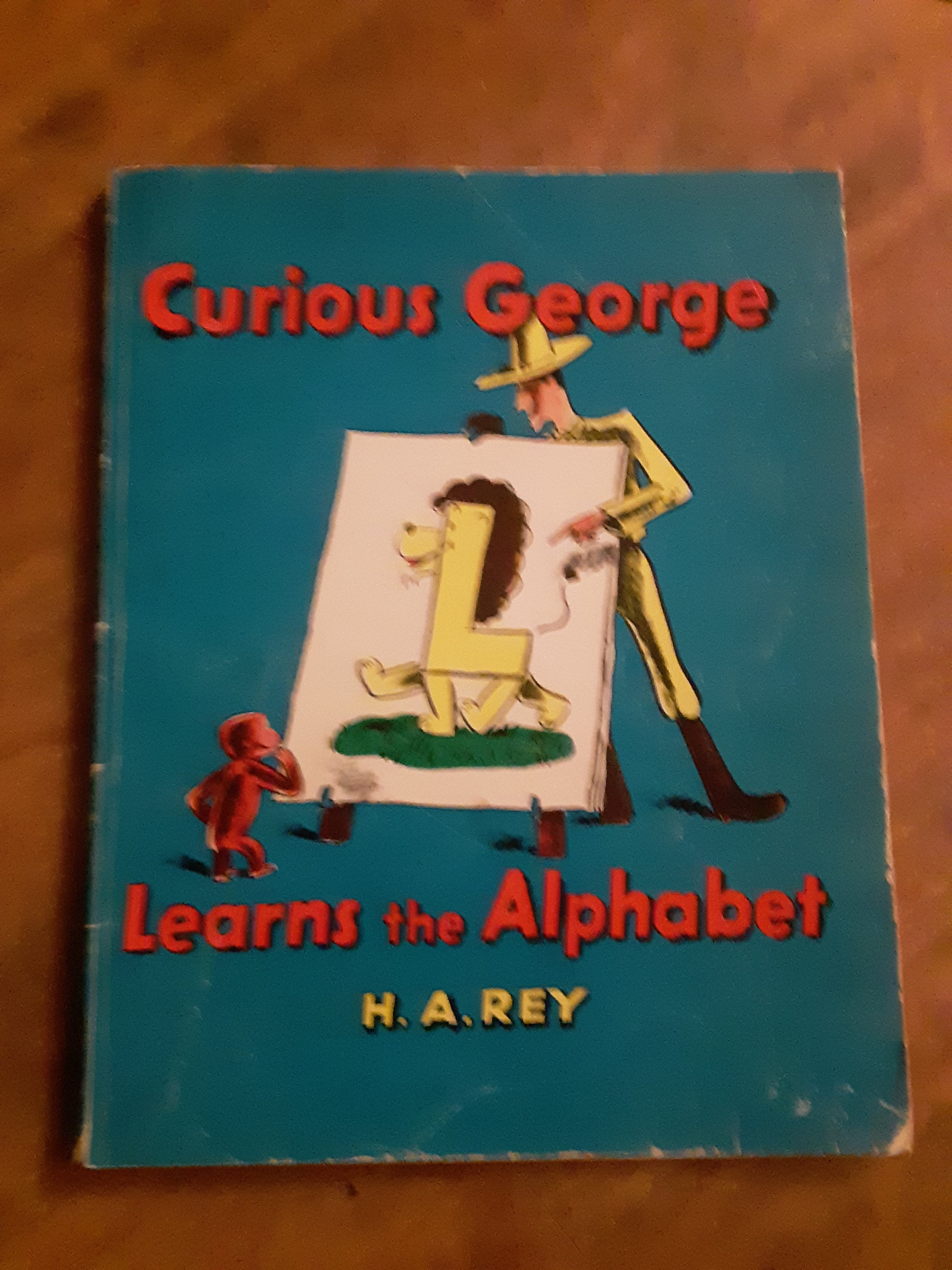 Curious George Learns the Alphabet H.A. REY (1963) Taschenbuchausgabe ...