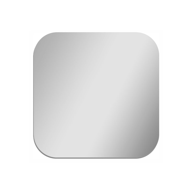 Square Shatterproof Acrylic Safety Wall Mirror With Rounded Corners - Etsy