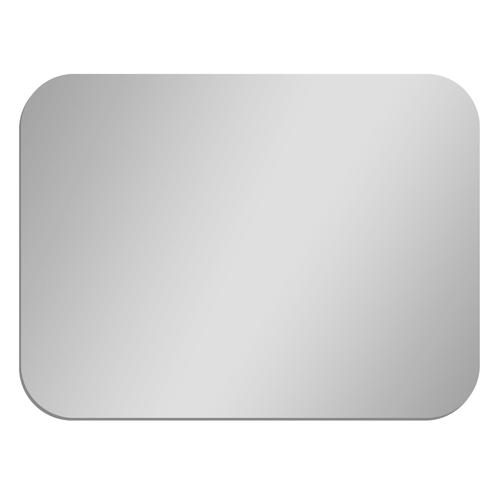 Rectangle Shatterproof Acrylic Safety Wall Mirror With Rounded Corners ...