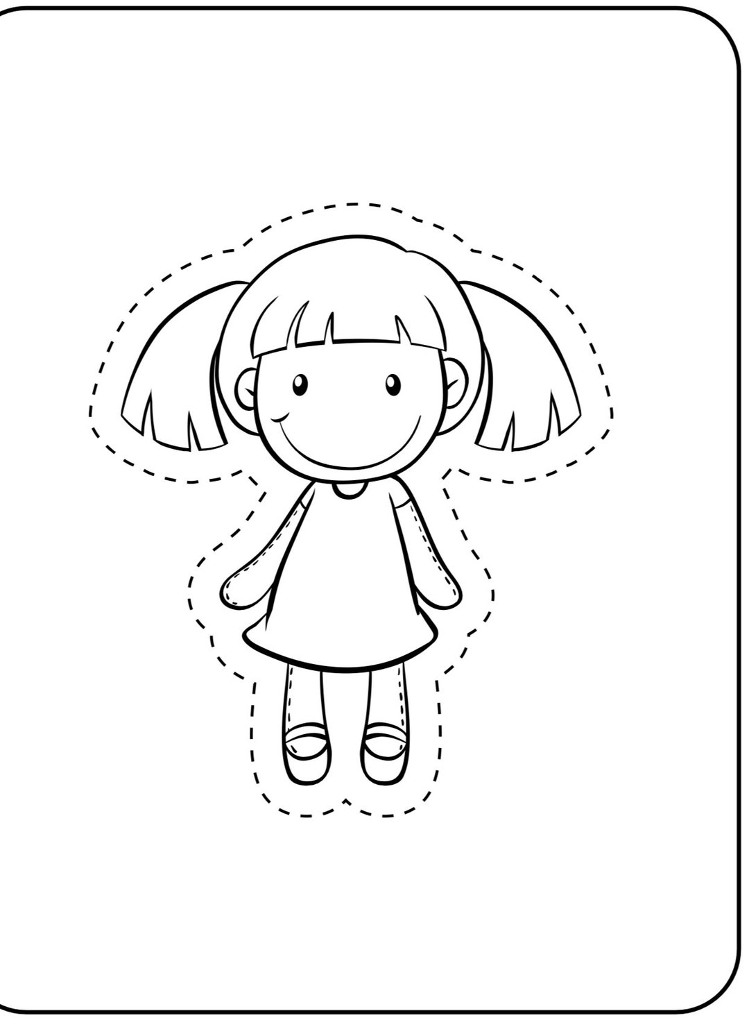 Children Scissors Skill Coloring Pages - Etsy