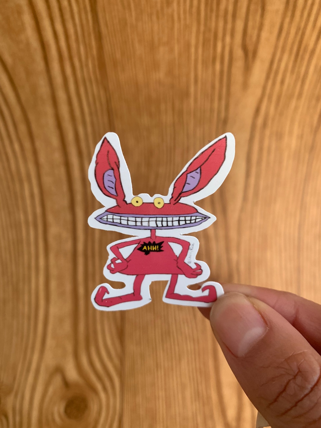 Ahh Real Monsters Stickers | 90s Cartoon Sticker | Waterproof Vinyl ...
