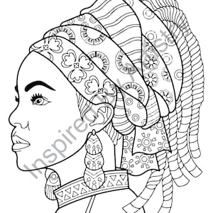 Black Girl Magic Coloring and Paint Booklet - Etsy