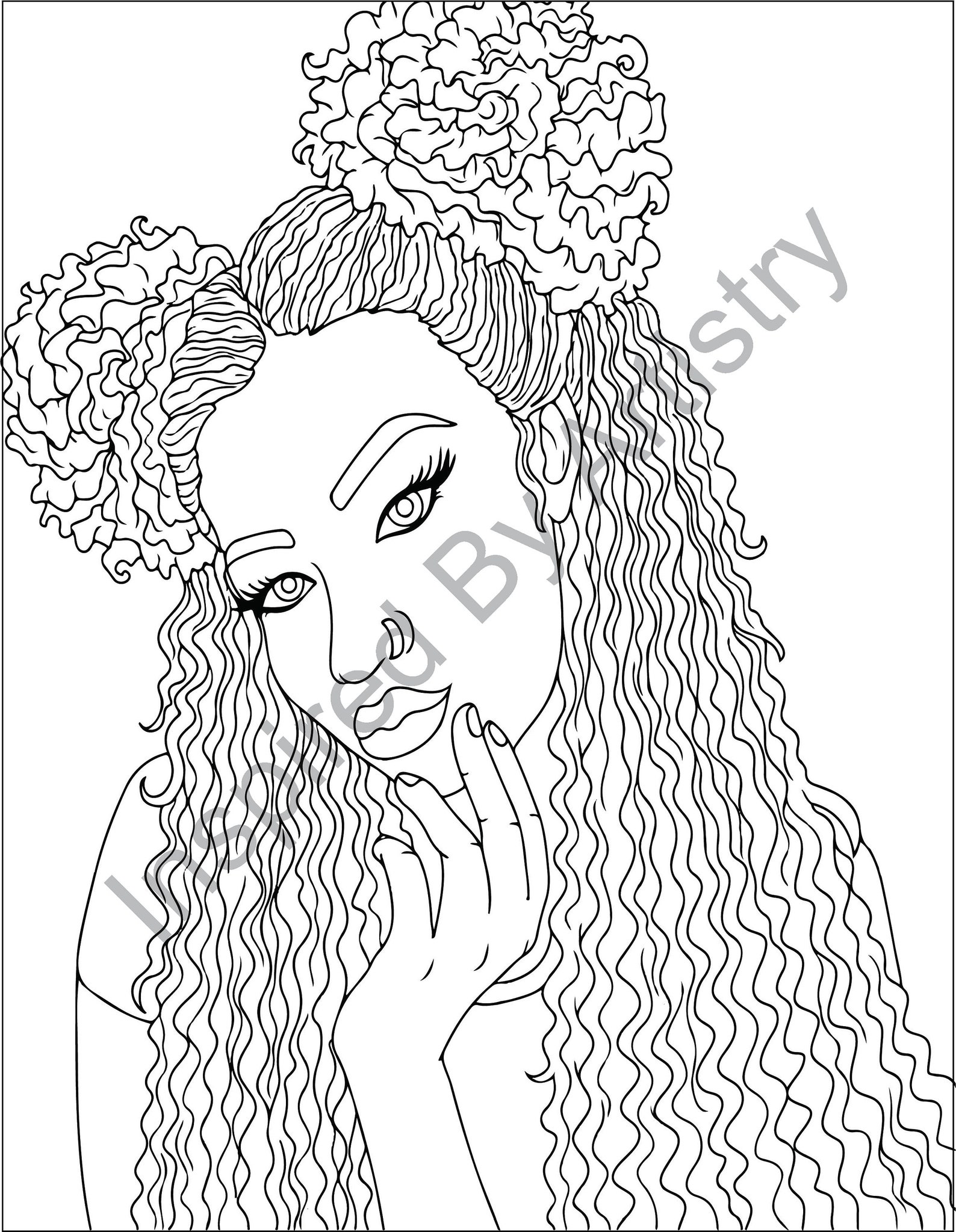 Black Girl Magic Coloring and Paint Booklet - Etsy