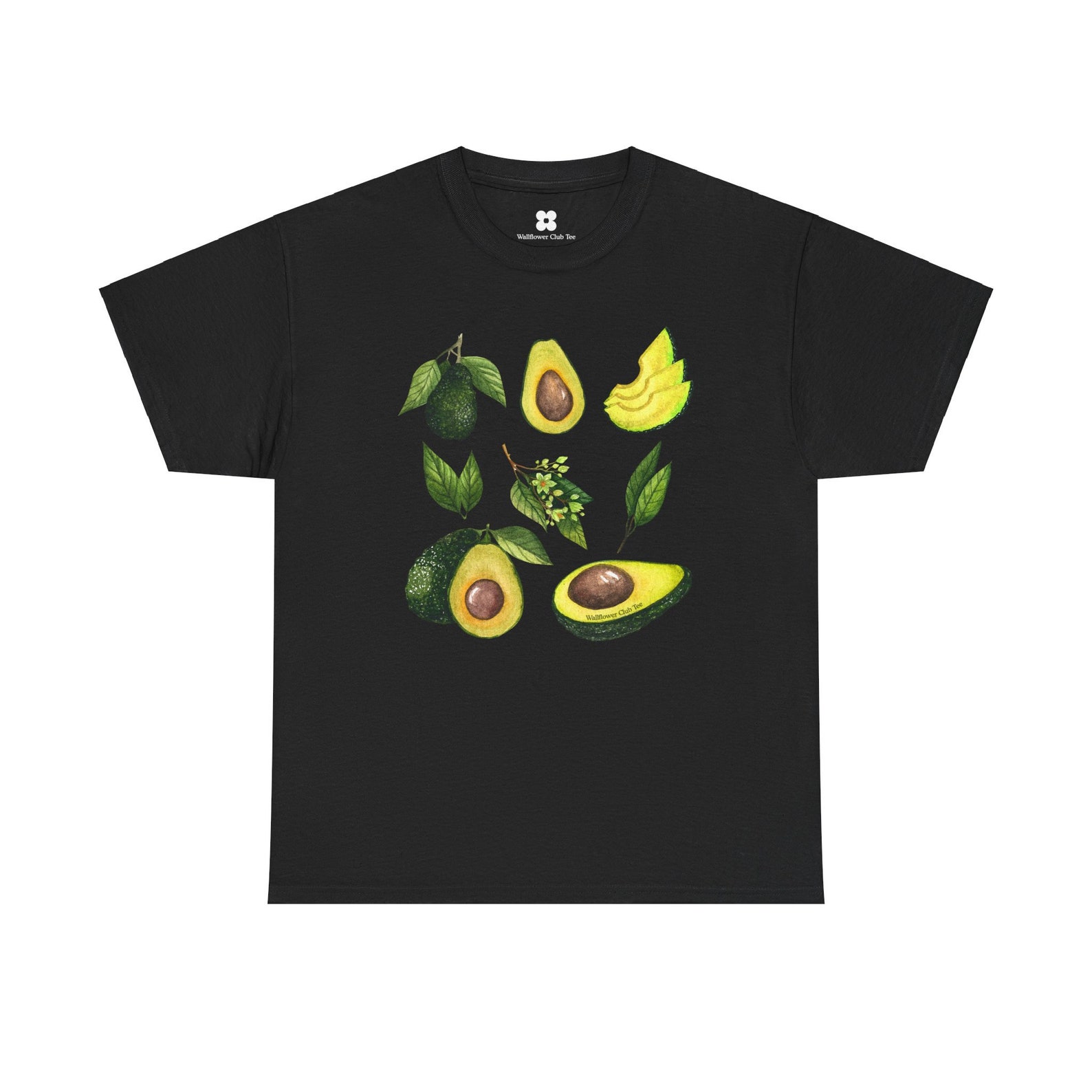 Avocado T-shirt | Vintage Fruit T-shirt | Fruit Graphic Y2k 2000's Tee ...