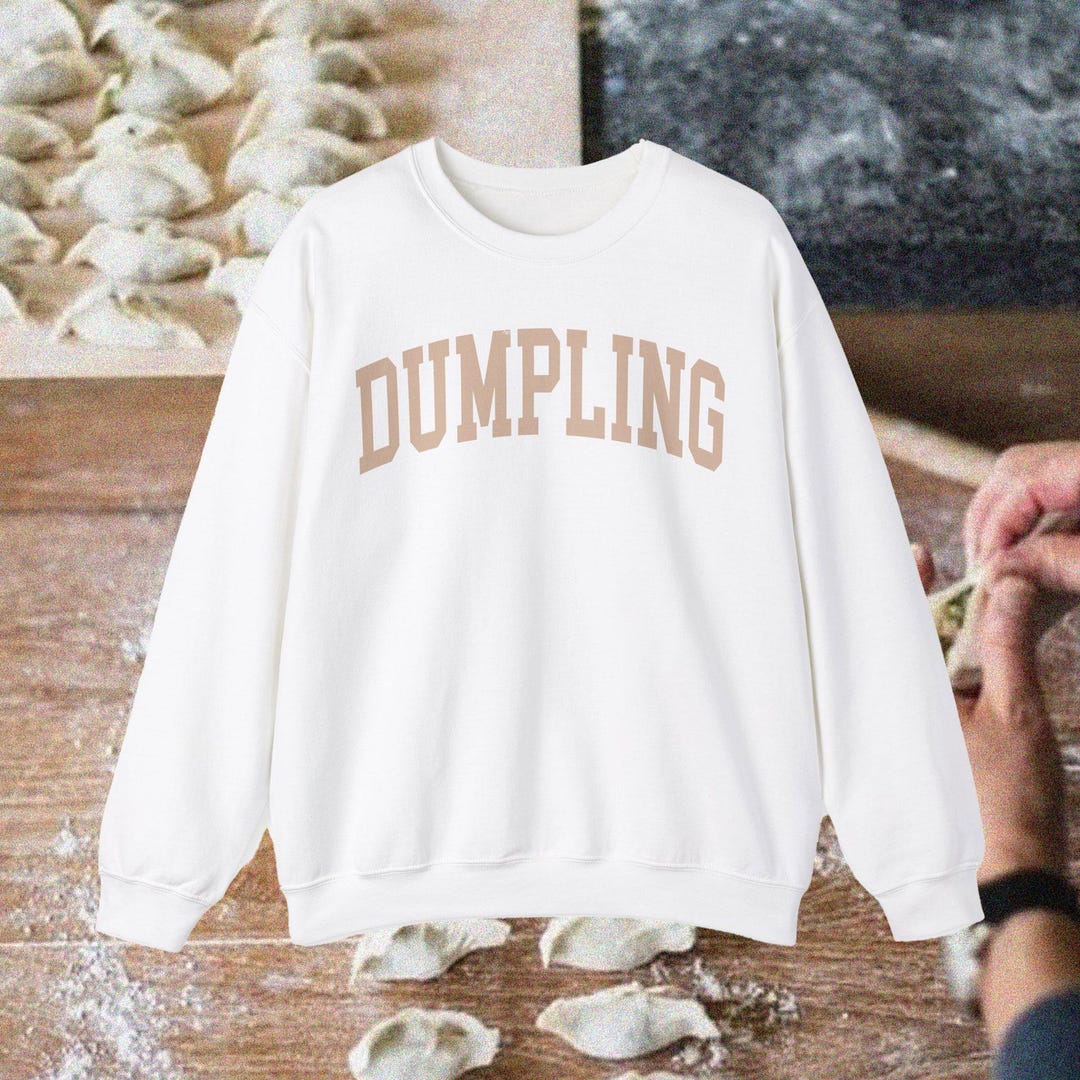 Dumpling Sweatshirt | Chinese Food Lover | Asian Food Sweater | Foodie ...